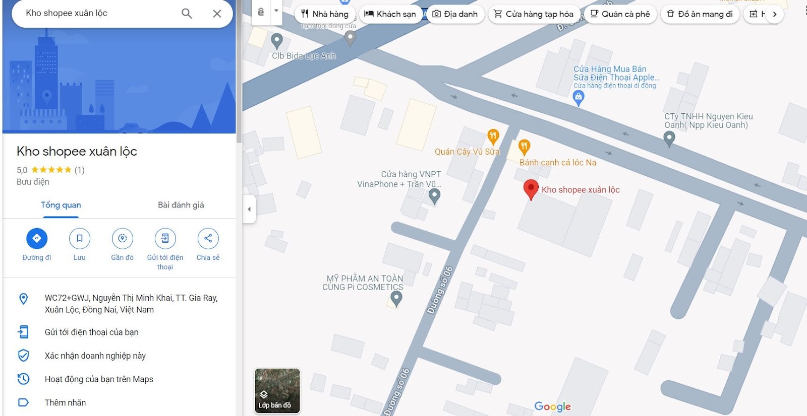 Bưu cục 61 DNI Xuân Lộc – Đồng Nai ở đâu? Khi nào thì nhận được hàng?